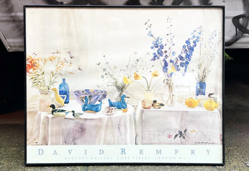 Large Framed Vintage Print of David Remfry’s 1987 Artwork | Mysite