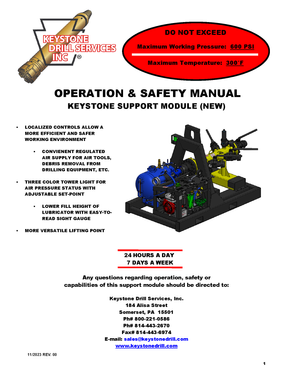 PRODUCT MANUALS | Keystonedrill