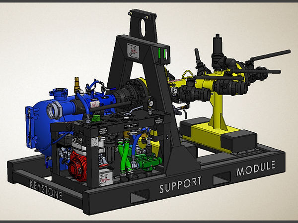 Keystone Support Module | Keystonedrill