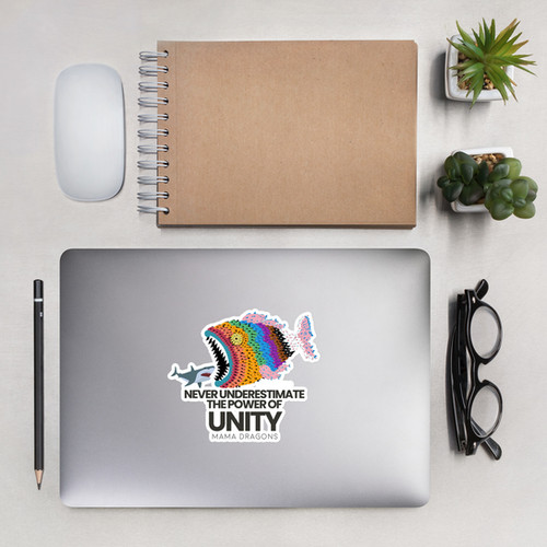 Unity Bubble-free sticker | Mama Dragons