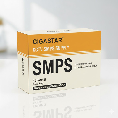 GIGASTAR CCTV SMPS Power Supply 8 Channel | Stable Power for CCTV ...