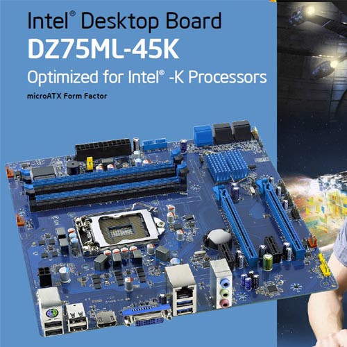 Intel DZ75ML-45K for Intel K Series Processors – Best LGA1155 ...