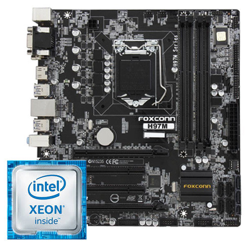 Intel Xeon H97M Plus LGA 1150 High-Performance Combo Motherboard | GIGASTAR