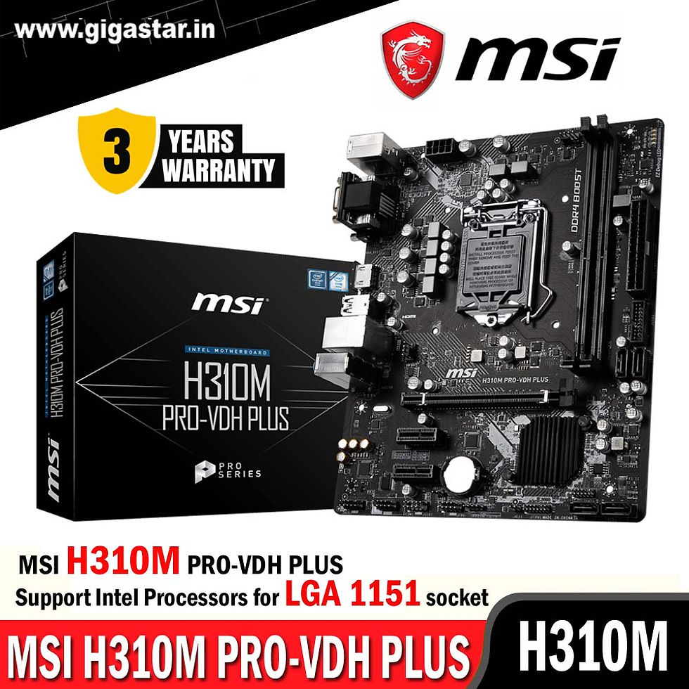 MSI H310M PRO VH PLUS Motherboard - LGA 1151 Socket - Best Deal at ...