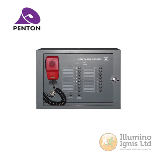 Wall Mounted Microphone - 16 Zone | CD16-AS | Illumino Ignis Ltd