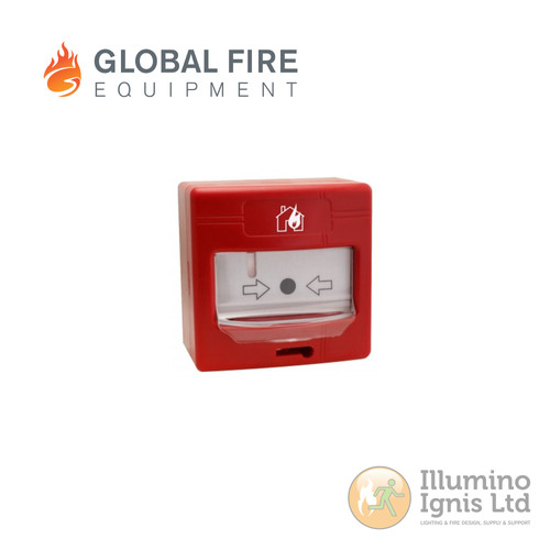 GFE Addressable Manual Call Point c/w Isolator incl. Cover | GFE-MCPE ...