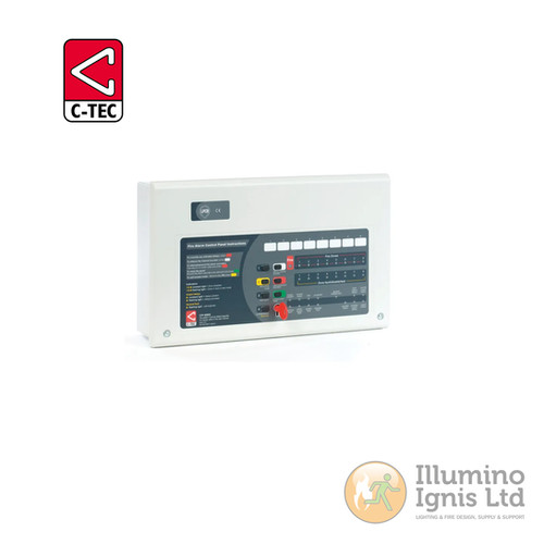 CFP Standard 8 Zone Panel, LPCB Approved | CFP708-4 | Illumino Ignis Ltd