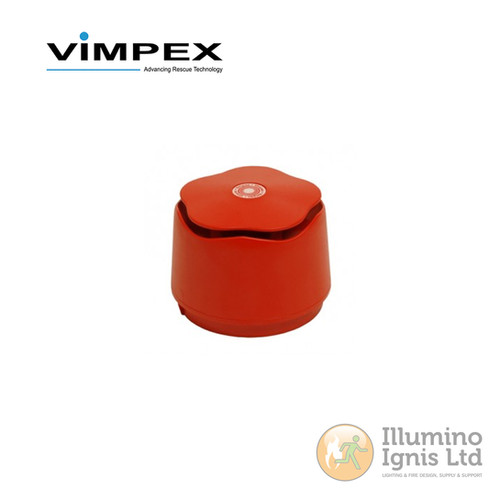 Banshee Excel Sounder Shallow Base - Red | 902CHA6A0 | Illumino Ignis Ltd