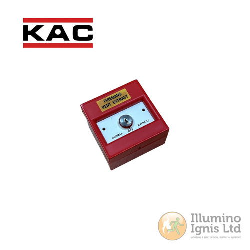 KAC 3 Position Key Switch Un-Trapped Single Pole - Red, Normal/Off ...