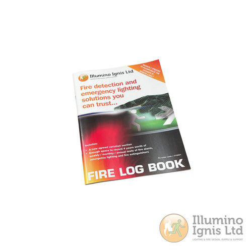 A4 Fire Alarm & Emergency Lighting Log Book | O10001 | Illumino Ignis Ltd