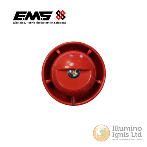 SmartCell Red Sounder and Wall Beacon (VAD White Flash) | SC-32-0120 ...