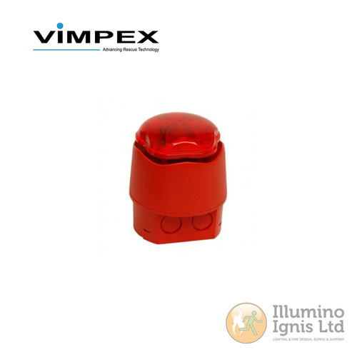 Banshee Excel Lite Sounder Beacon Deep Base - Red IP66 | 958CHL1001 ...