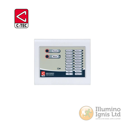 10 Zone Call Controller, Surface Mount With 12V 300mA PSU | NC910S ...