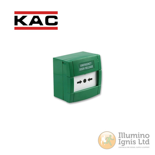 KAC Green Resettable Manual Call Point Double Pole | M8A-G000SF-STCK-12 ...