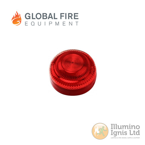 VALKYRIE Conventional Wall Mount Beacon, Red | VALKYRIE-CB | Illumino ...