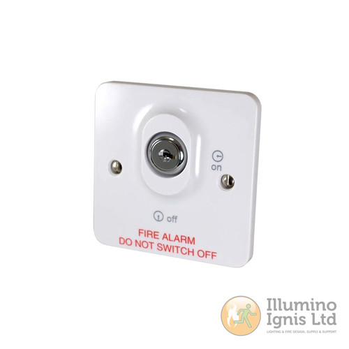 Fire Alarm Control Panel Mains Keyswitch (Excludes Back Box) | BF319 ...