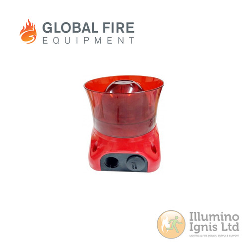 VALKYRIE Addressable Wall Mount Beacon c/w Isolator, Red, IP65 ...