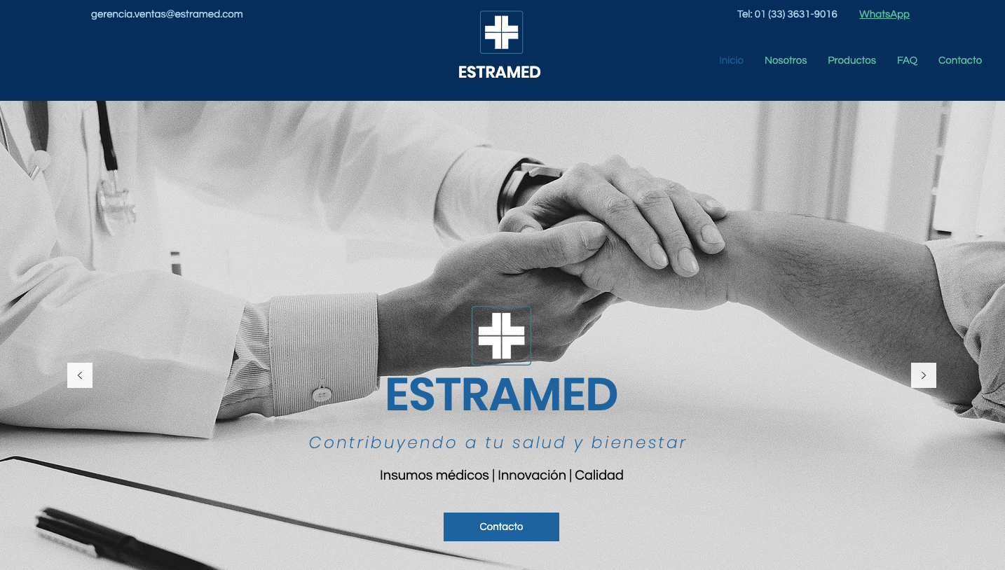 Equipo e insumos médicos | Estramed | Jalisco