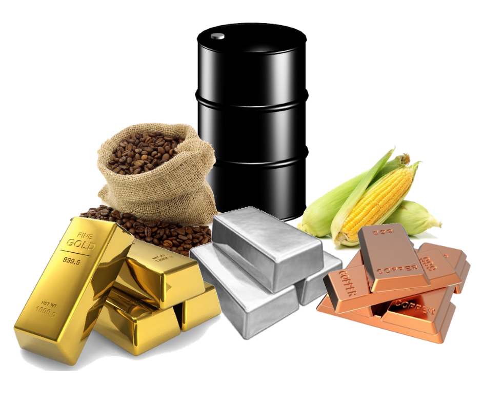 A couple of commodities look vulnerable here short-term