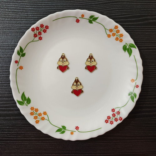 Chipmunk Charm | Enamel Charms India