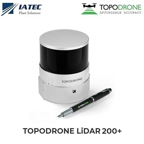 Sensor LiDAR Drones UAV MATRICE 210 300 600 - TOPODRONE 200+ | iatecps