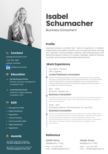 # 3 - CV Rewriting and formating service | OLM Solutions