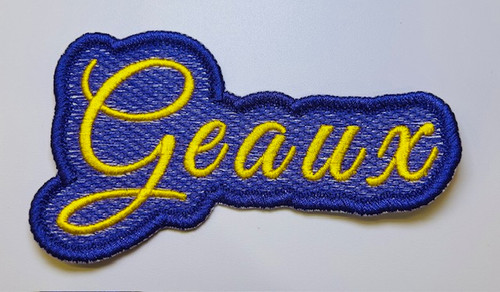 LSU Patches for Customizable Jackets | Duchess K Design