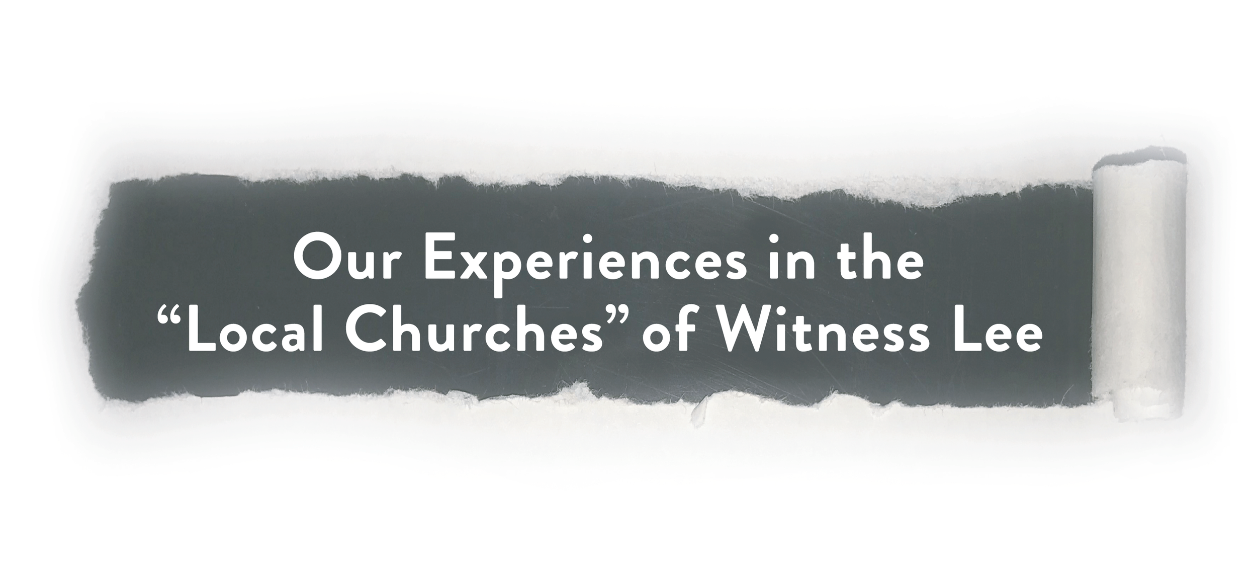 My Local Church Experience