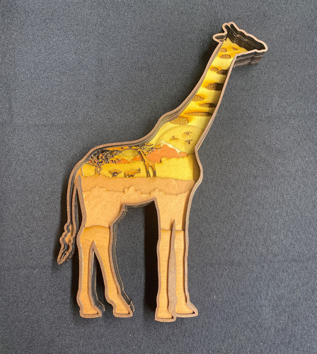Giraffe | IAC Laser Engraving