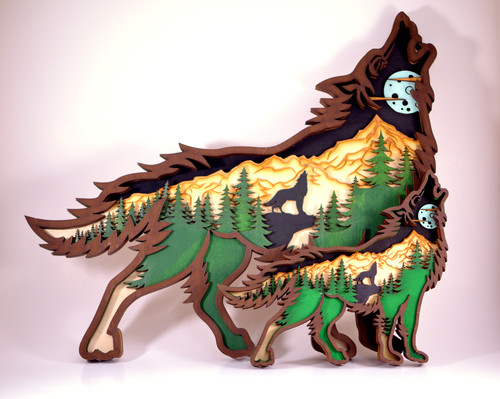 Wolf | IAC Laser Engraving