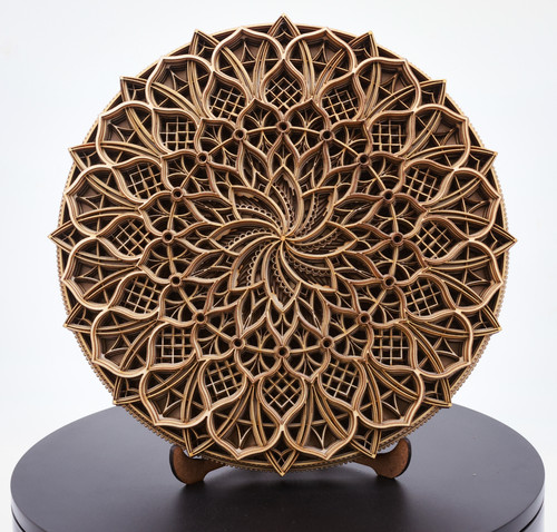 Steno Circle Mandala | IAC Laser Engraving