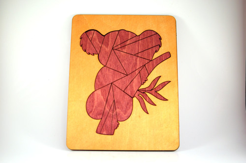 Inlayed Wood Puzzles | IAC Laser Engraving