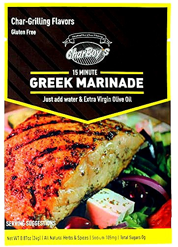 Rosemary, Jerk Mild and Greek Marinade combo | CharBoys