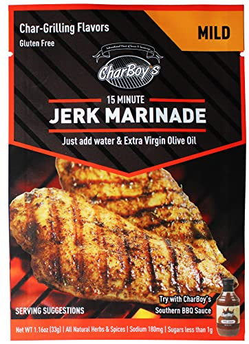 Jerk Marinade and Rub (Mild) | CharBoys