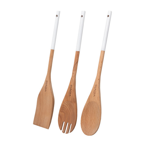 viovia Beech Wood Utensil - Set of 3 | blueoco
