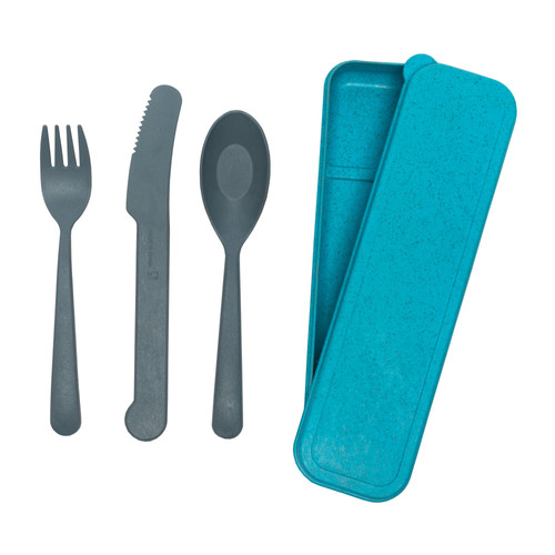 KOLORAE Portable Utensil Set with Case Adult Size | blueoco