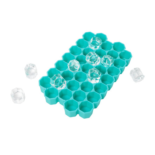 KOLORAE Silicone Octagonal Ice Tray 37 Cubes | blueoco