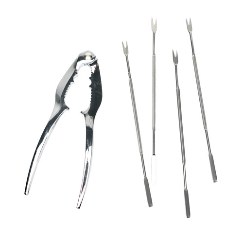 viovia Nut & Lobster Cracker with 4 Picks | blueoco