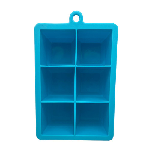 KOLORAE Silicone 6 Large Cube Ice Tray | blueoco