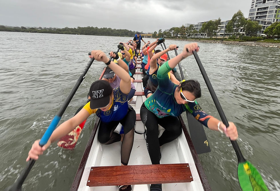 My First Representative Dragon Boating Team Campaign