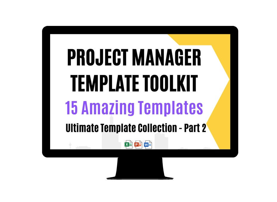 Project Manager Template Bundle Collection 2. 15 Templates | Project ...