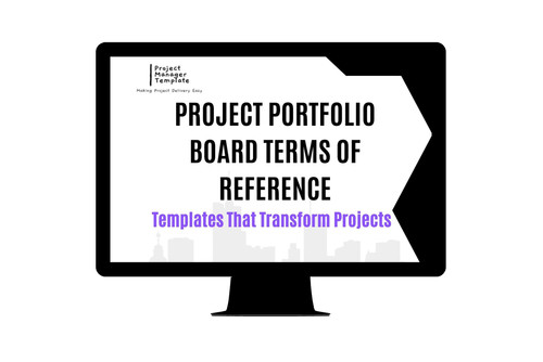 Project Portfolio Board Terms of Reference | Project Templates