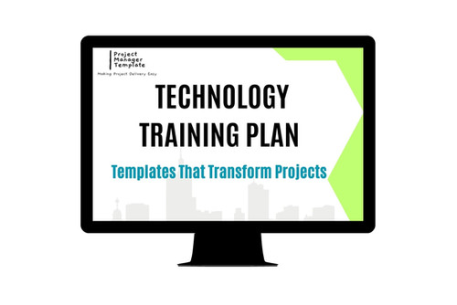 Technology Training Plan Template Project Templates