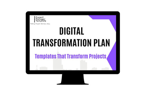 Digital Transformation Plan Template | Project Templates