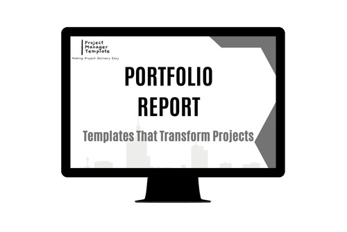 Portfolio Report Template | Project Templates