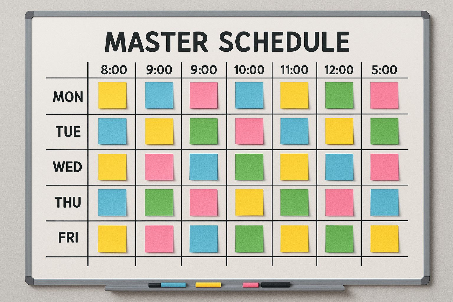 What is a Master Schedule Board in Project Management