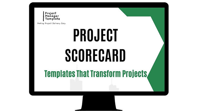 How to create project scorecard | Project Templates