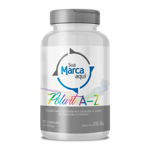 Polivit A-Z - Suplemento vitamínico e mineral em cápsulas