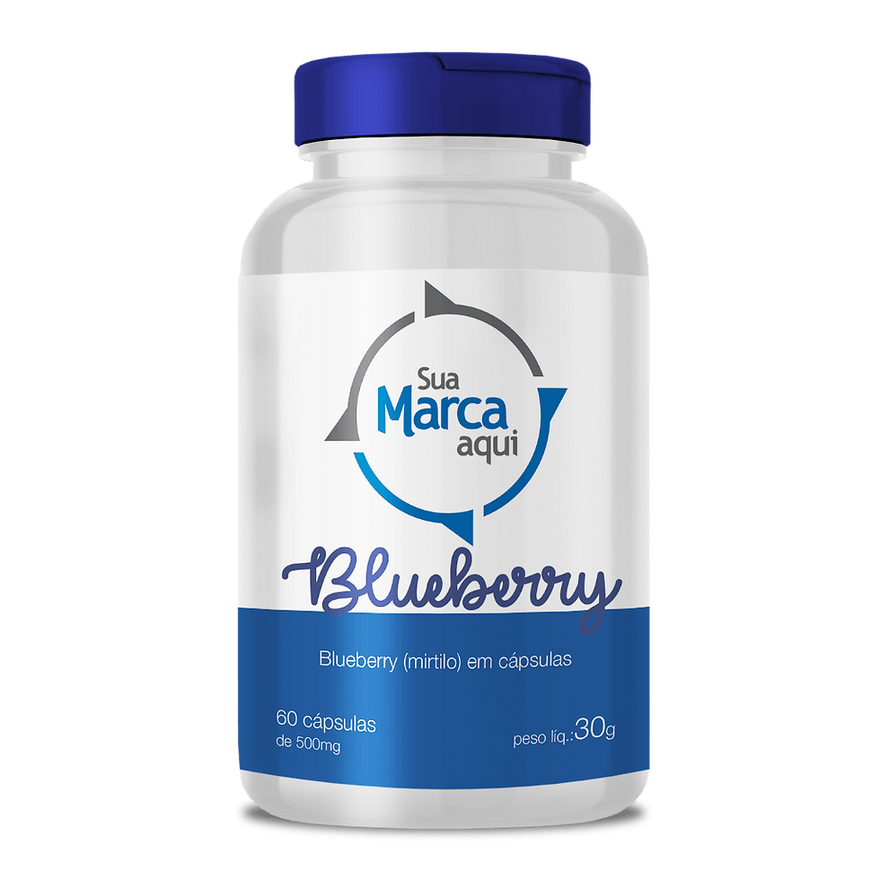 Blueberry - Mirtilo em cápsulas