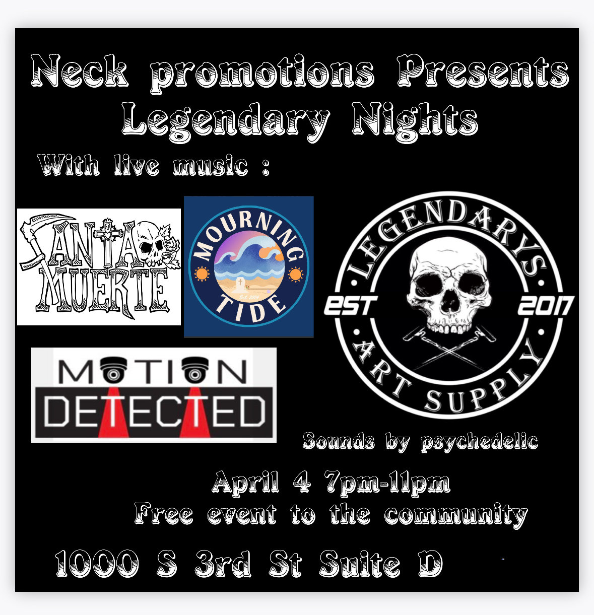 Legendary Nights | NTDLV | NothingtodoLV